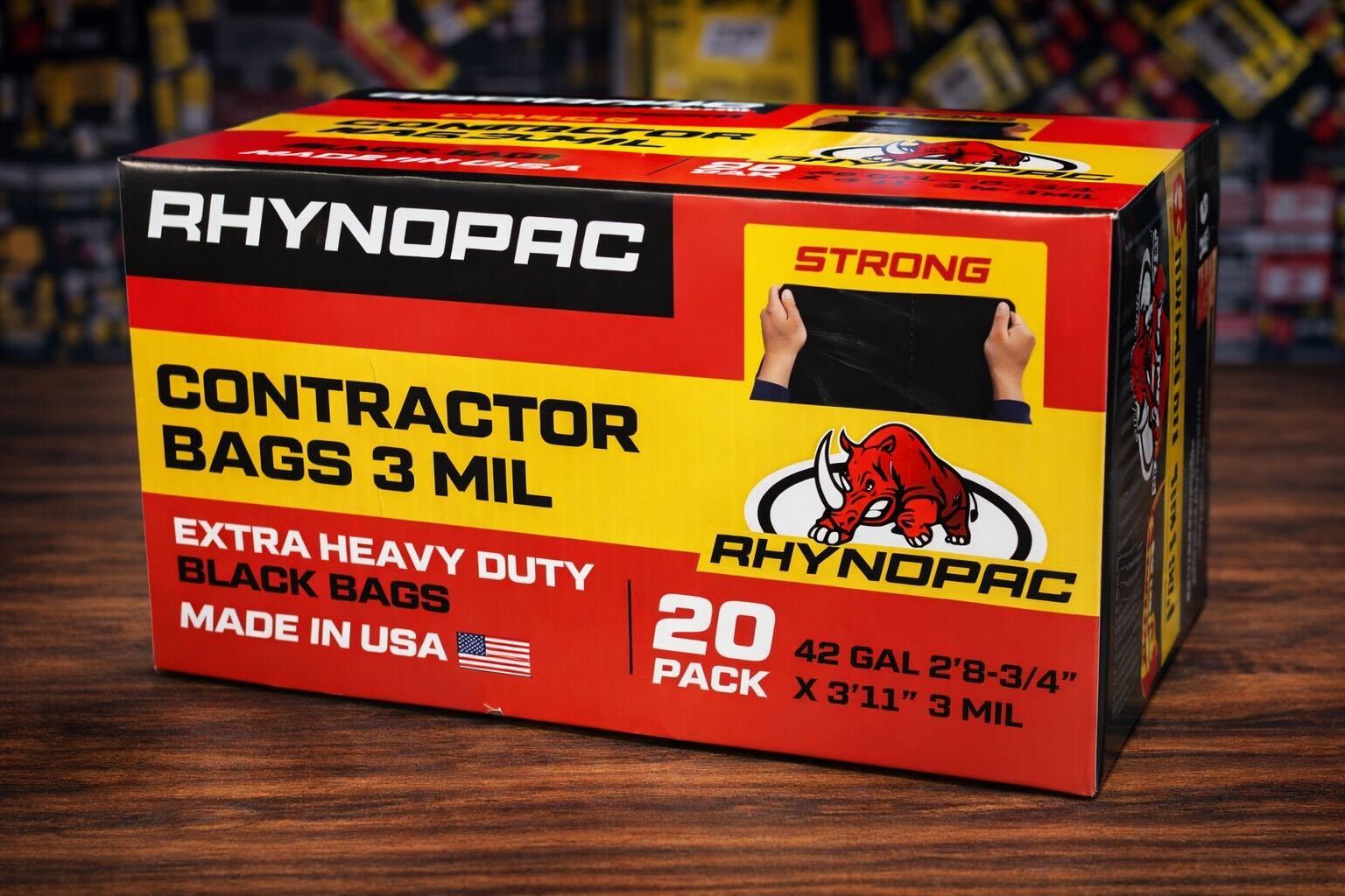 Rhynopac | Premium Industrial Trash Bags for Contractors & Distributors